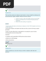 PRACTICE TEST Forklift TLILIC0003 Trainers Copy With ANSWERS 1 1 | PDF
