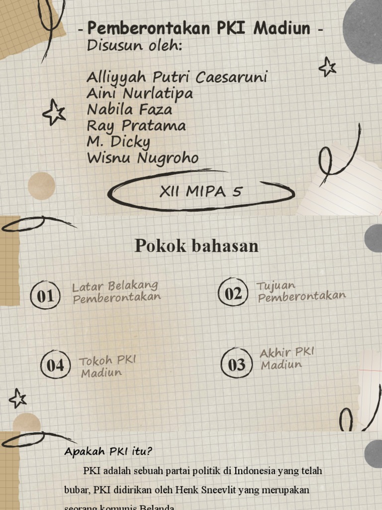 Pemberontakan PKI Madiun 1948 | PDF | Politik