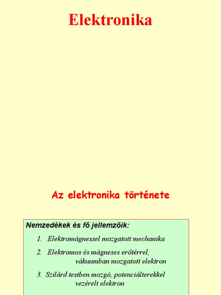 Elektronika | PDF