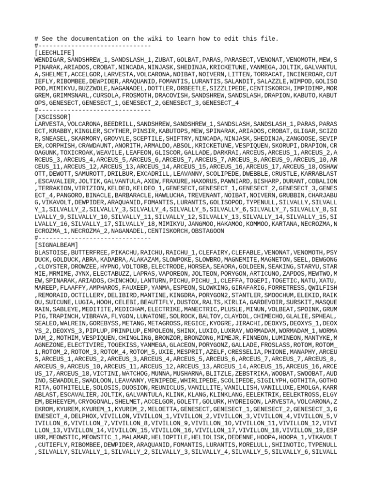 TM | PDF | Pokémon | Nintendo Franchises