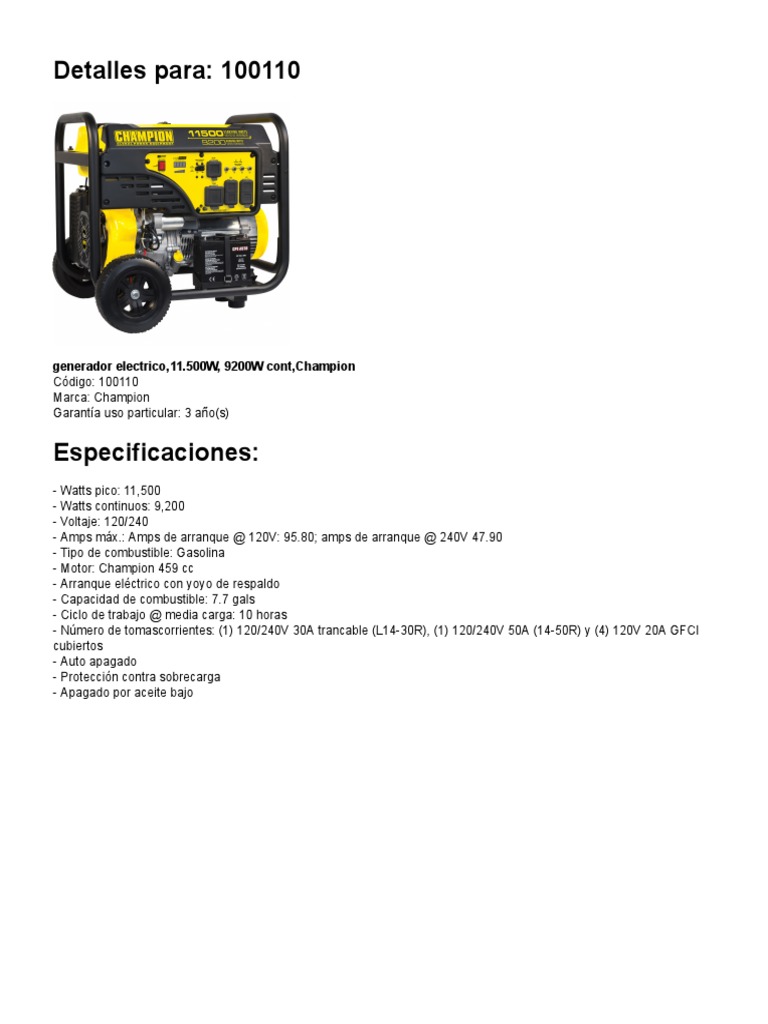 PEMCO, S.A. Panamá - Detalles para - 100110 | PDF