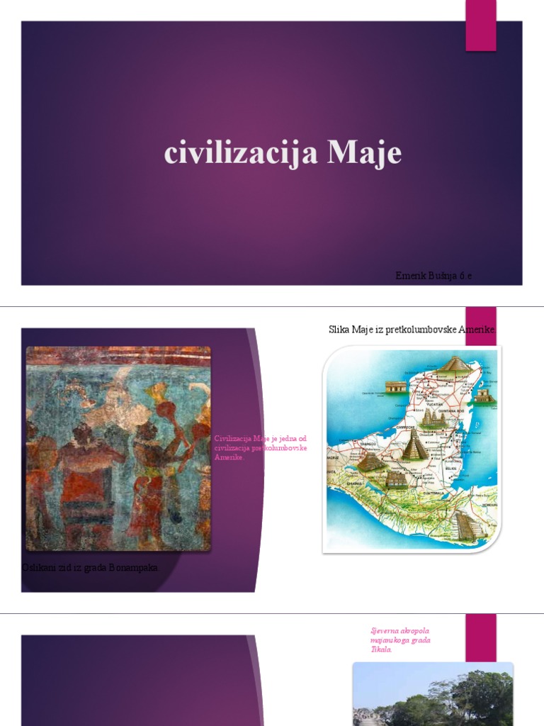 Civilizacija Maje | PDF