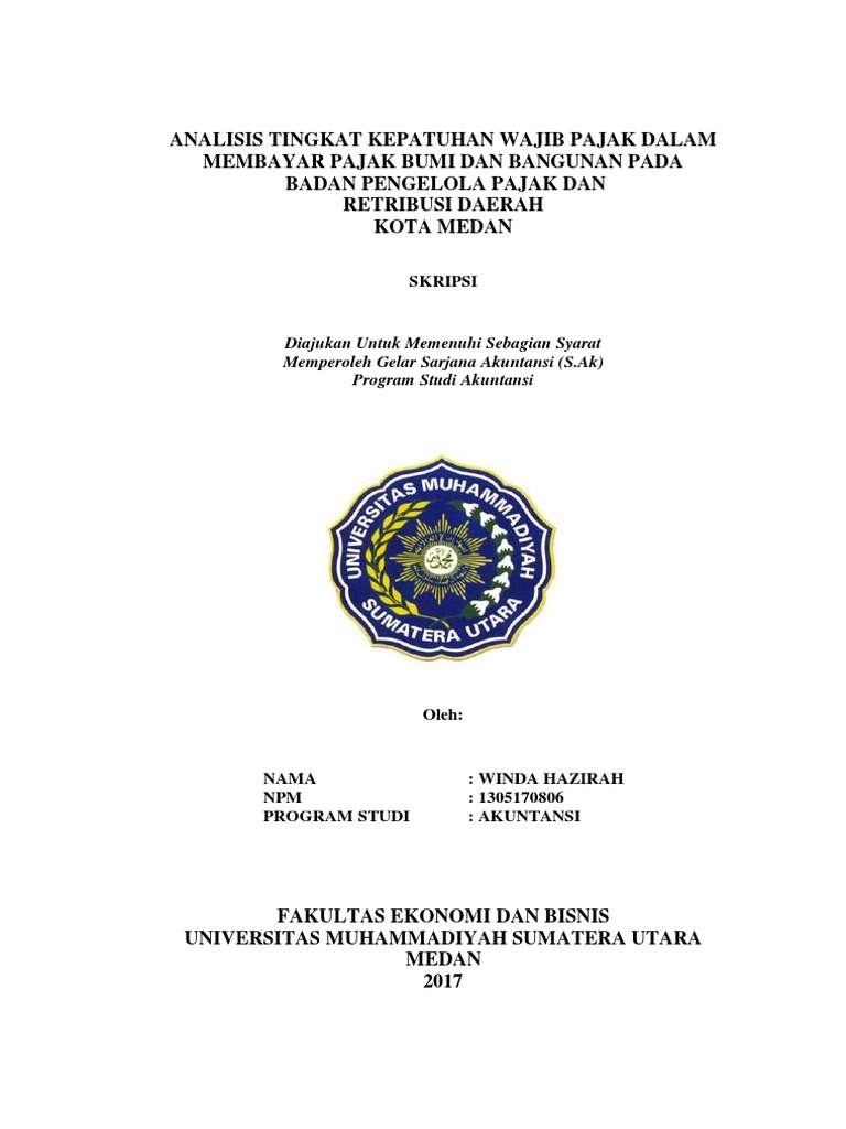 SKRIPSI WINDA HAZIRAH (1) | PDF
