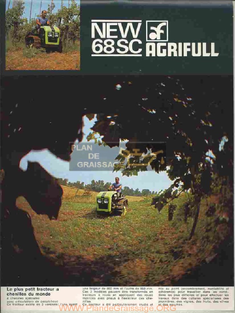 Agrifull Toselli 68 Super Pub Chenill | PDF