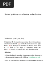 Laws of Reflection Worksheet Answers | PDF | Reflection (Physics) | Mirror