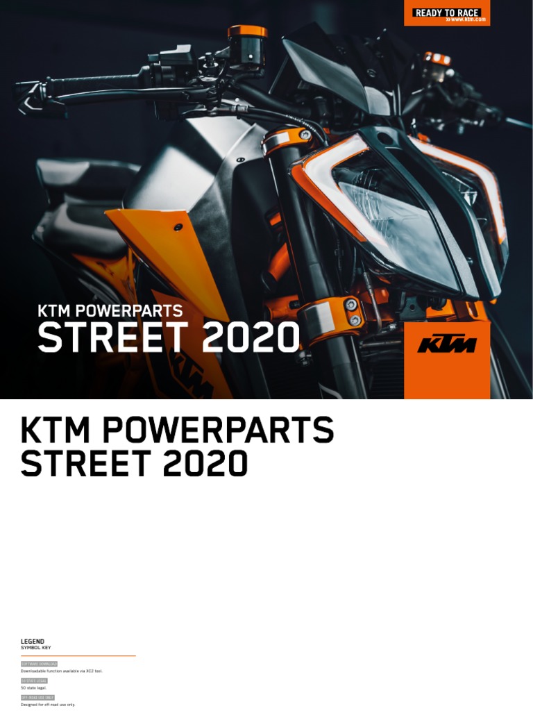 20 KTM Street PowerParts Catalog DIGITAL PAGES | PDF | Smartphone | I Phone