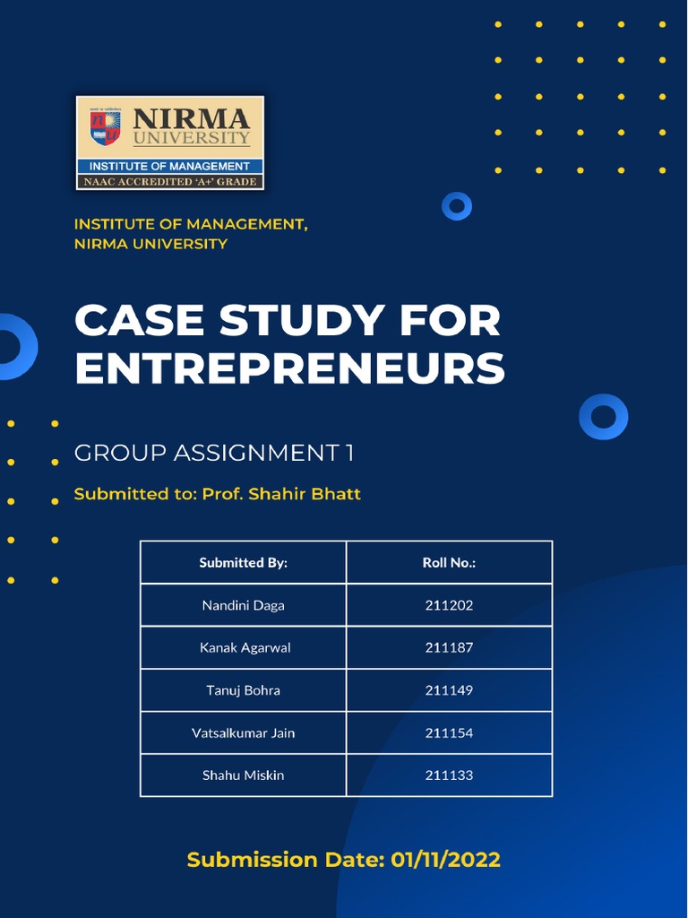 CSE - Group - 3 - Group Assignment | PDF | Startup Company | Small Business & Entrepreneurs
