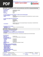 MSDS Oil Spill Dispersant Type I 20180201 | PDF | Toxicity | Waste