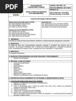 POP Método de Faust | PDF | Centrifugação | Flutuabilidade