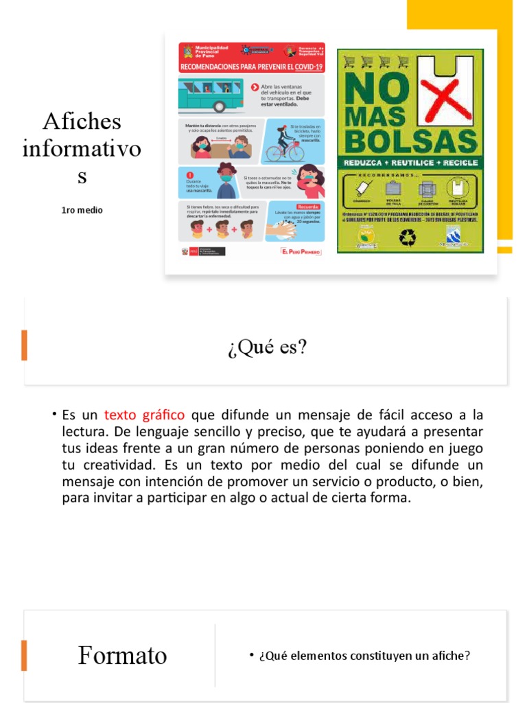 Creación de Afiche Informativo | PDF