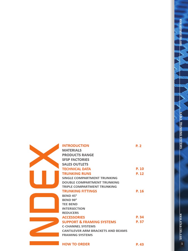 Trunking | PDF | Stainless Steel | Components