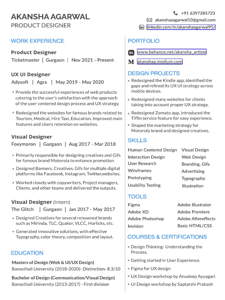 Akansha Agarwal | PDF | Communication | Software