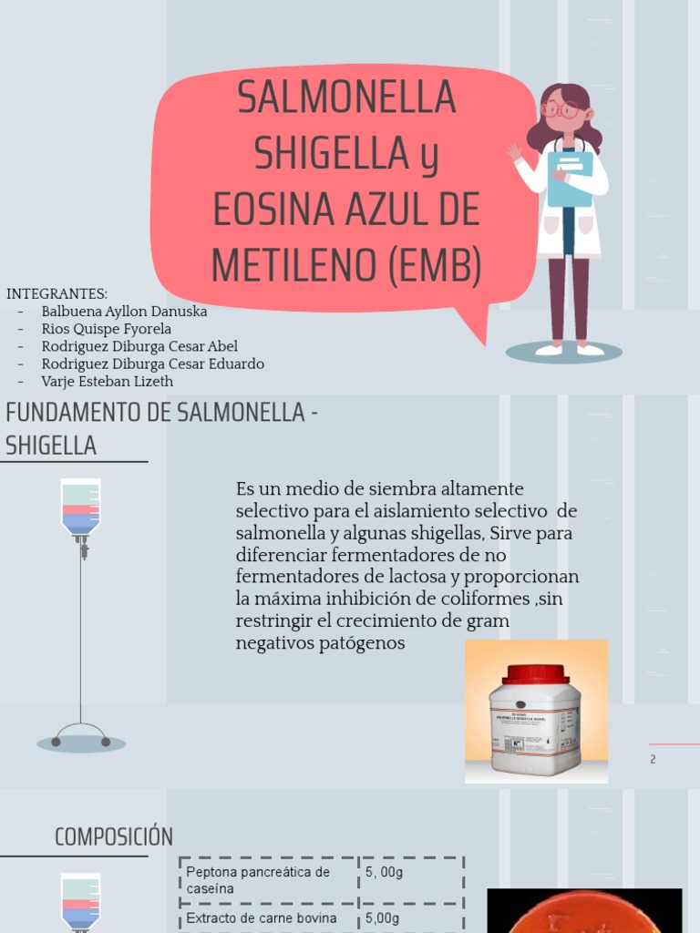 Agar SS - Emb | PDF | Biología | Procariota