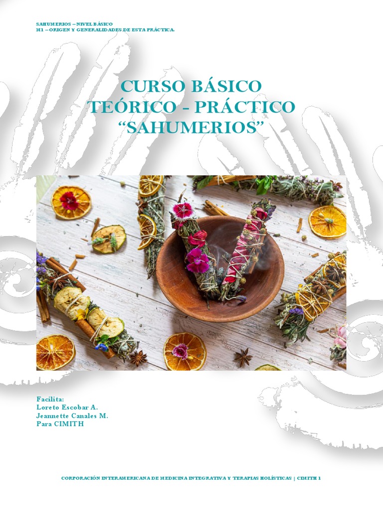 SAH M1 Sahumerios | PDF | Incienso | Incendios