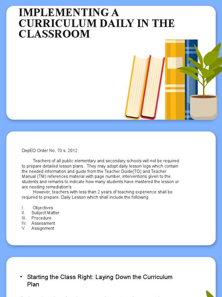 Teachers' Guide to Curriculum Planning | PDF | Lesson Plan | Curriculum