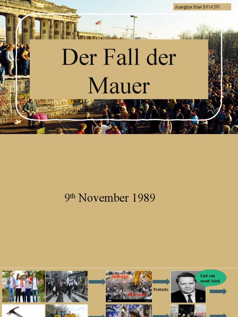 The Fall of Berlin Wall | PDF