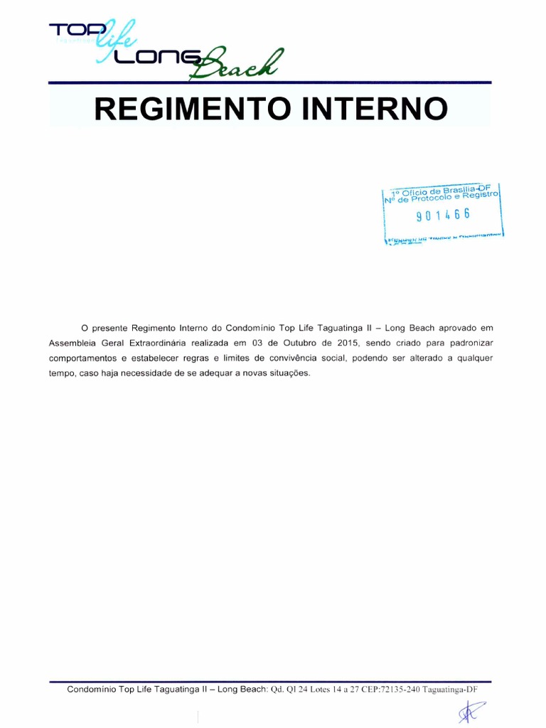 Regimento Interno | PDF