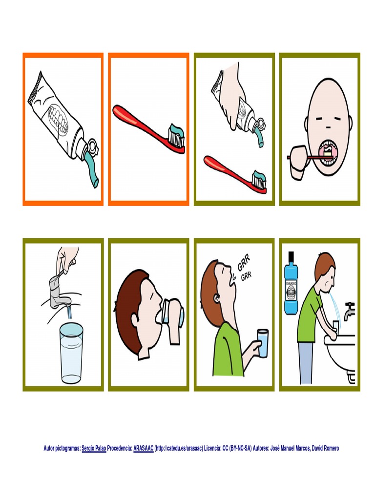 Rutinas Cepillado Dientes | PDF