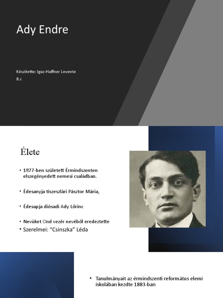 Ady Endre | PDF Ady Endre | PDF