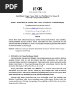 Contoh Cover Essay untuk Lomba | PDF