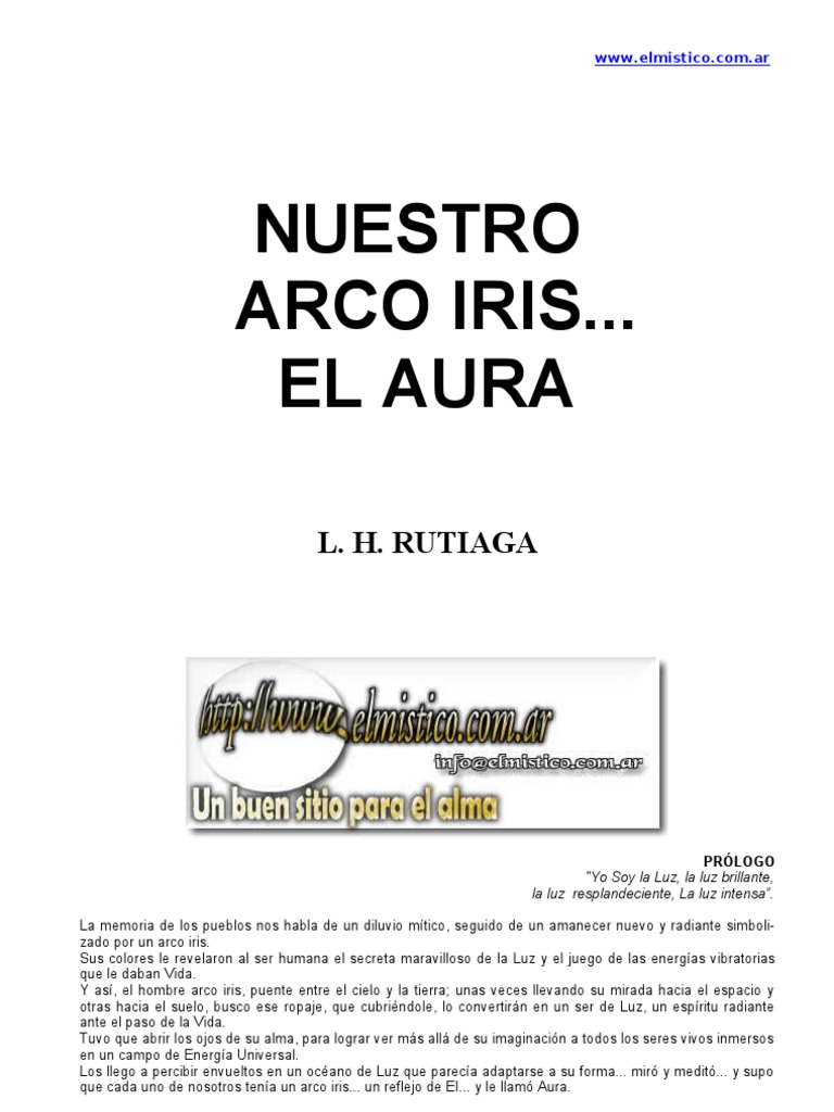 Rutiaga, L. H - Nuestro Arco Iris... El Aura | PDF | Ciencias sociales