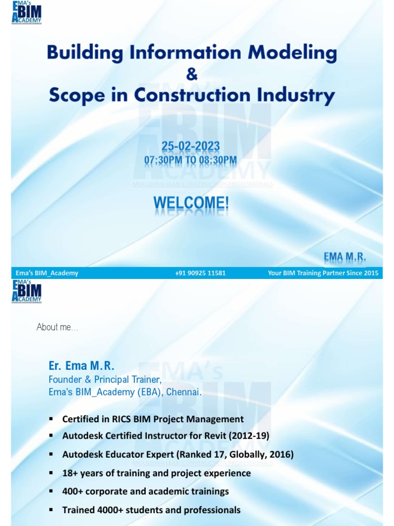 Bim - Eba Igs 250223 | PDF | Building Information Modeling | Engineering