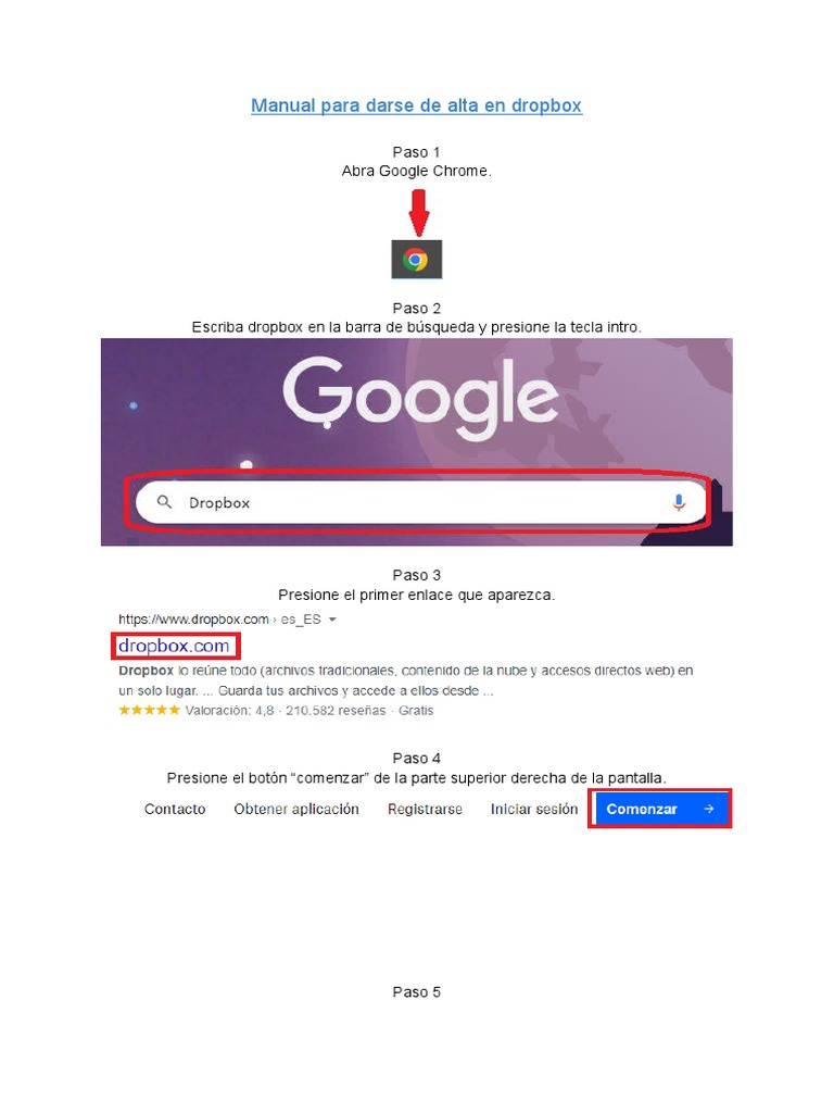 Manual Dropbox | PDF