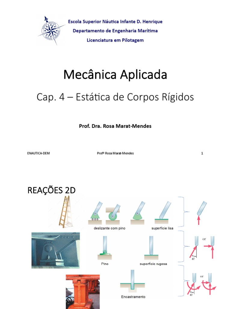 4 - Estatica de Corpos Rigidos - 2 | PDF | Force | Mechanical Engineering