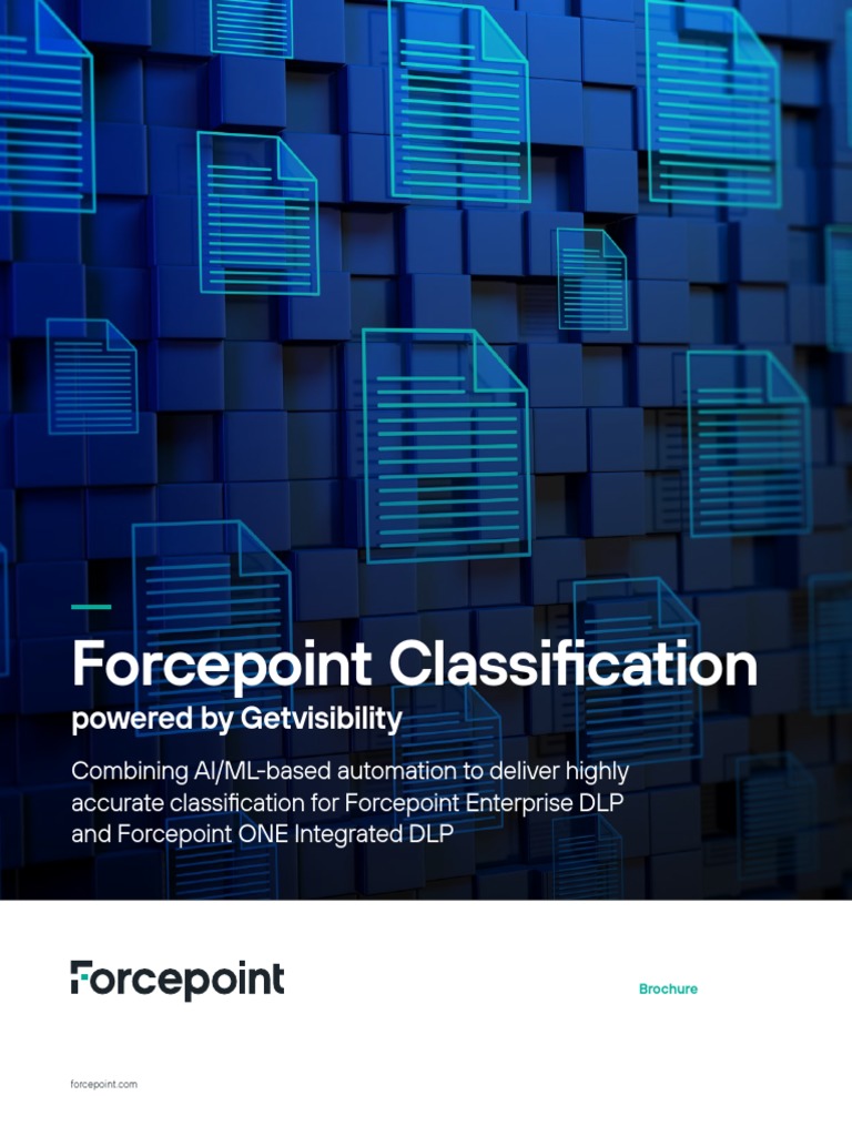 Brochure Forcepoint Classification en | Download Free PDF | Machine Learning | Security