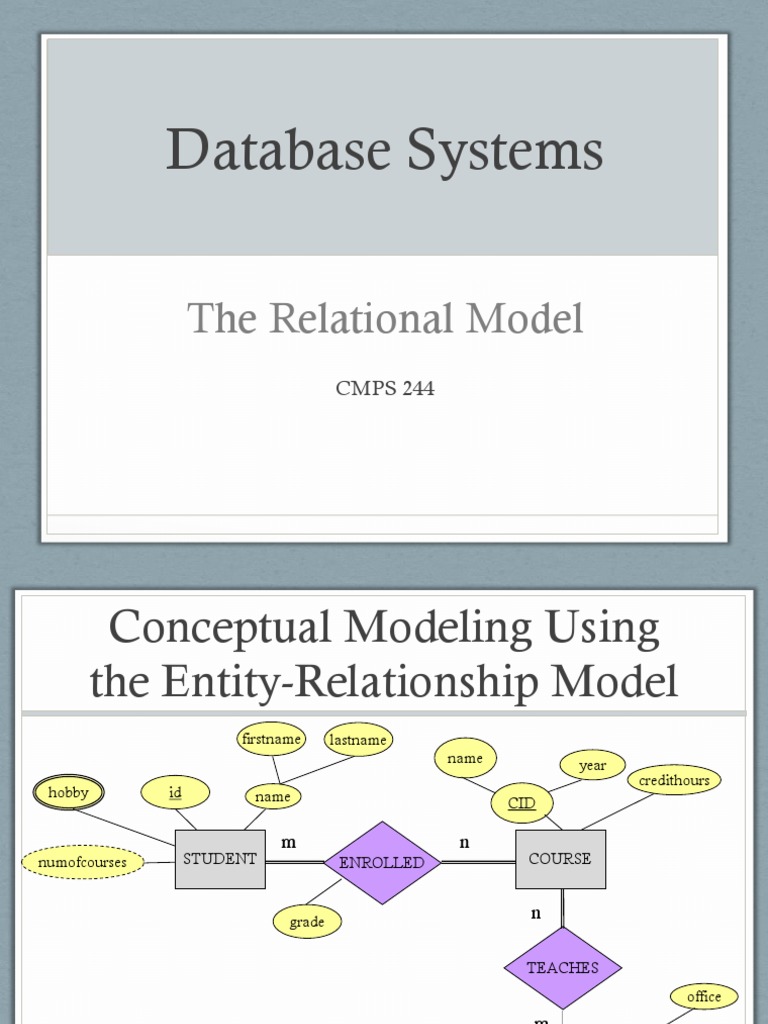Relational Database Concepts | PDF | Relational Database | Relational Model