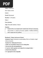 4c Lesson Plan Template | PDF | Classroom | Educational Assessment