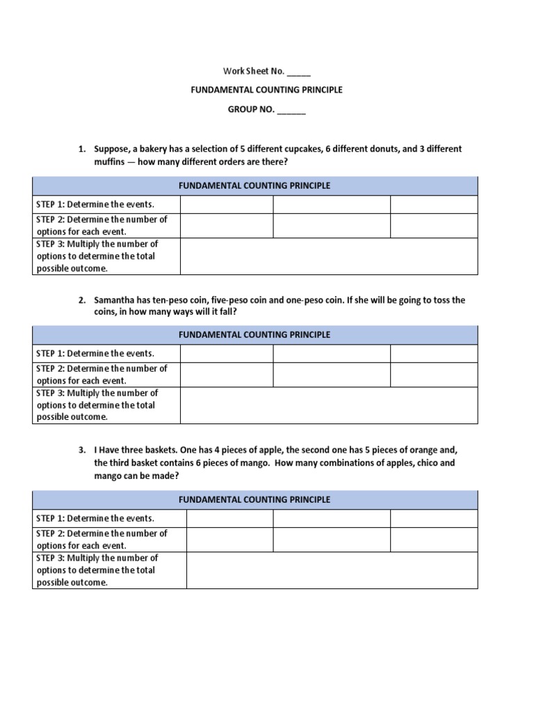 Worksheet For FCP | PDF | Self-Improvement