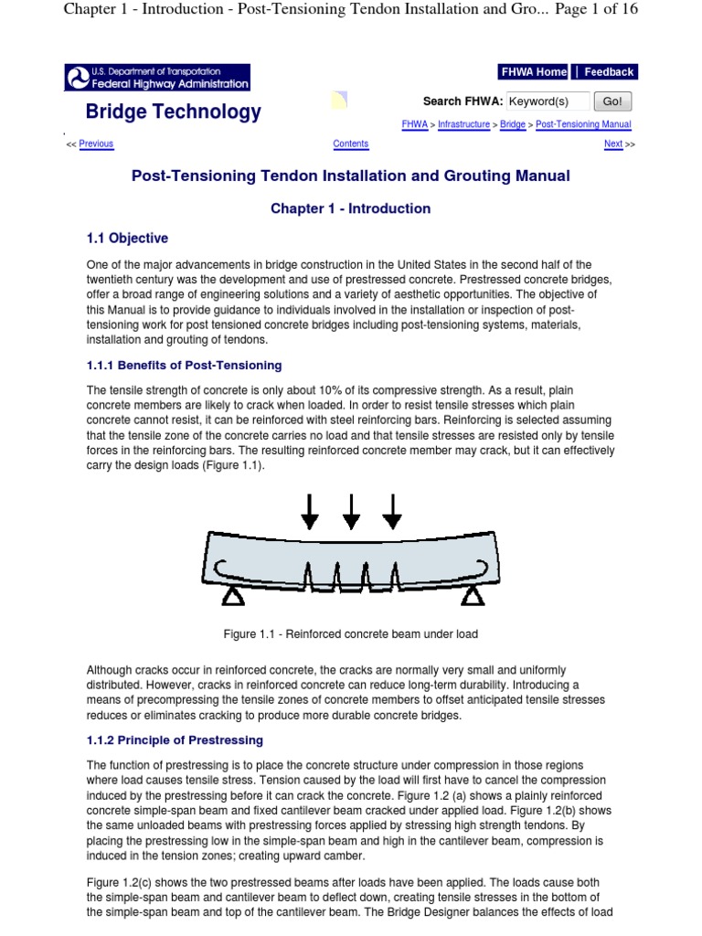 Guidance on Post-Tensioning Tendon Installation and Grouting for ...