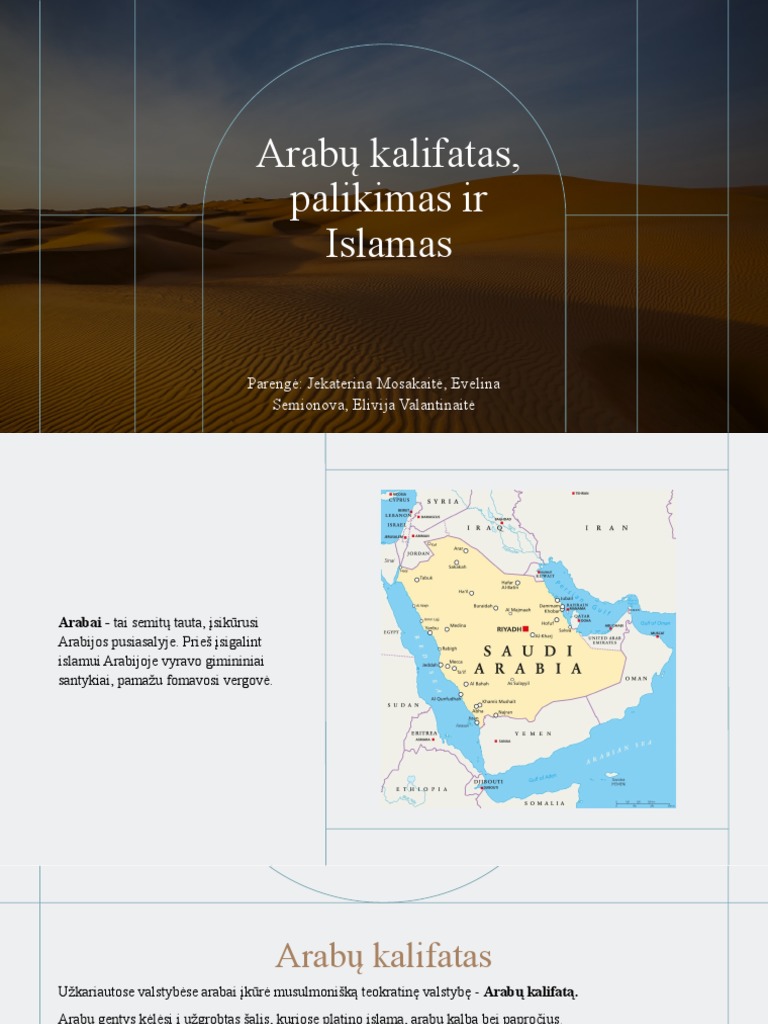 Arabai Ir Islamas | PDF