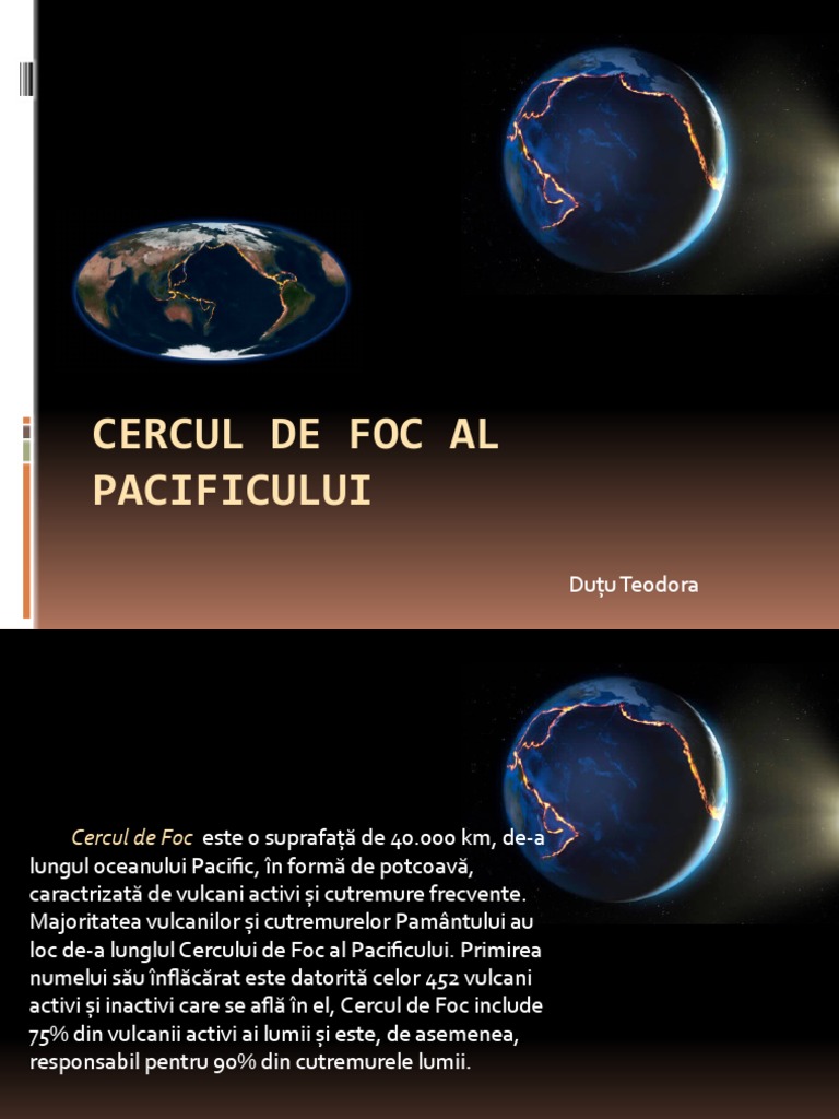 proiect cercul de foc al pacificului | PDF