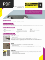 UltraTech Readiplast RP TDS Leaflet | PDF | Concrete | Technology ...