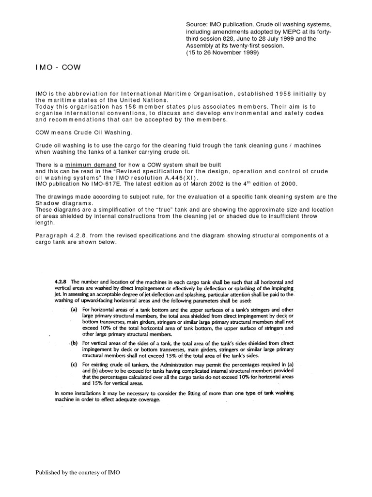 Crude Oil Washing Systems Guide | PDF | Business | Technology & Engineering