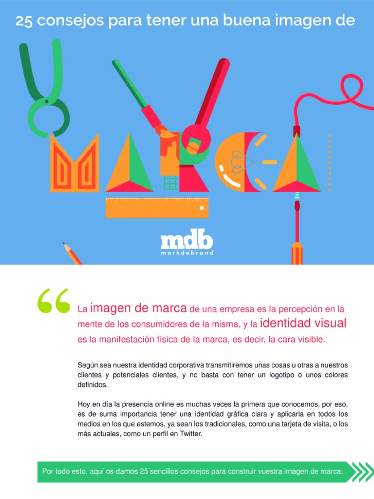 25 Consejos para Tu Marca Por MDB | PDF