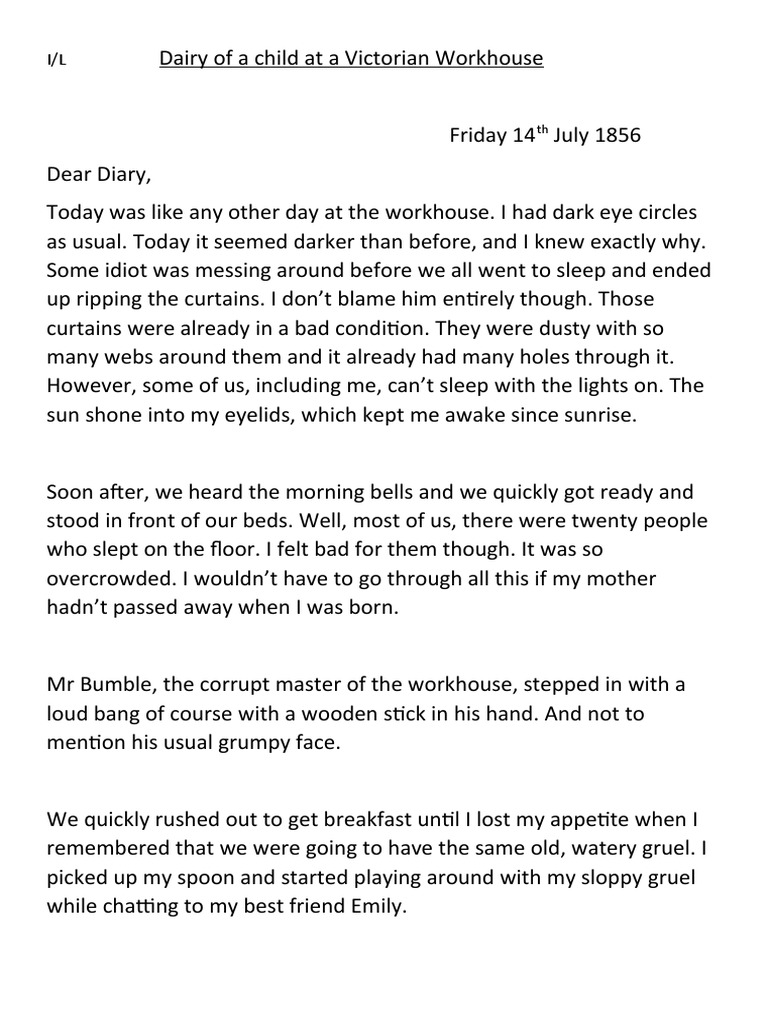 Life of A Victorian Orphan | PDF