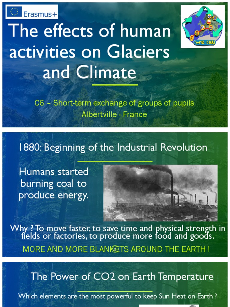 The Effects of Human Activities On Glaciers and Climate | PDF | Earth ...