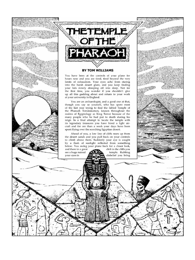 Temple of The Pharaoh | PDF