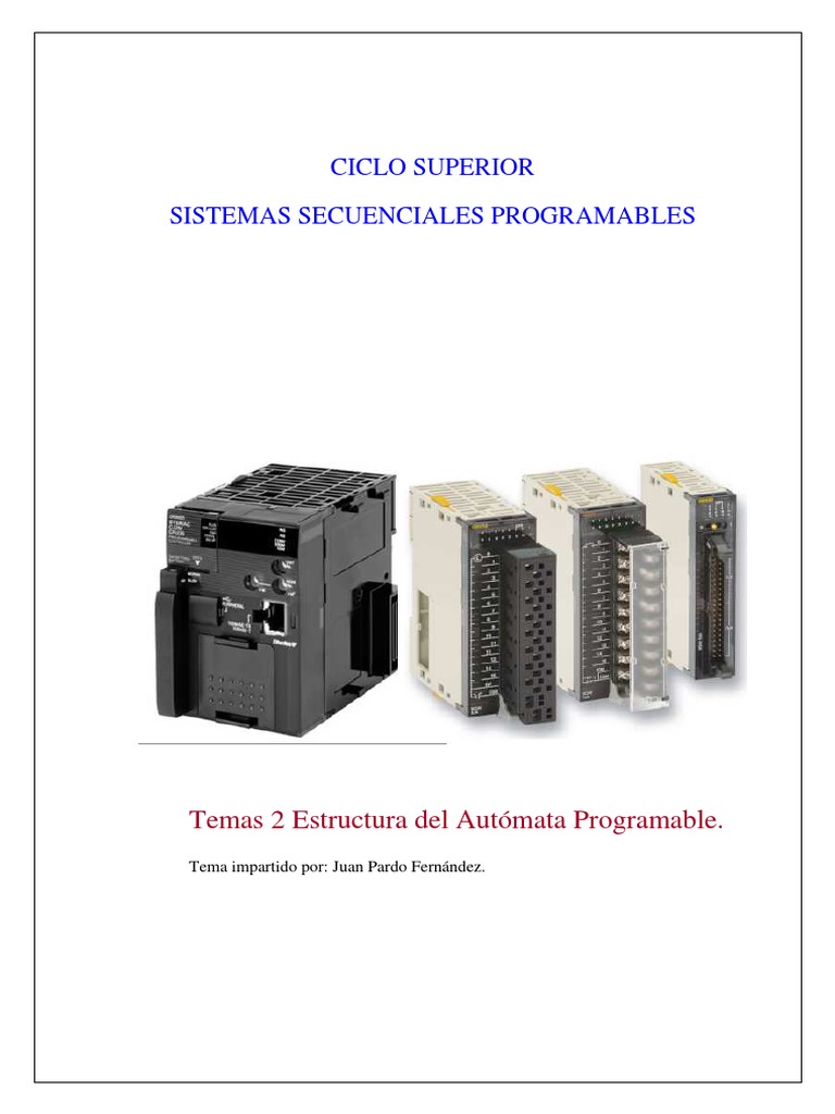 Autómatas Omron: Estructura y Configuración | PDF | Controlador lógico ...