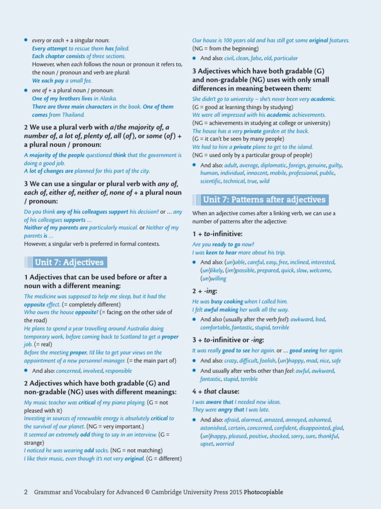 Grammar - Vocabulary-Advanced-Grammar-reference-2 | PDF