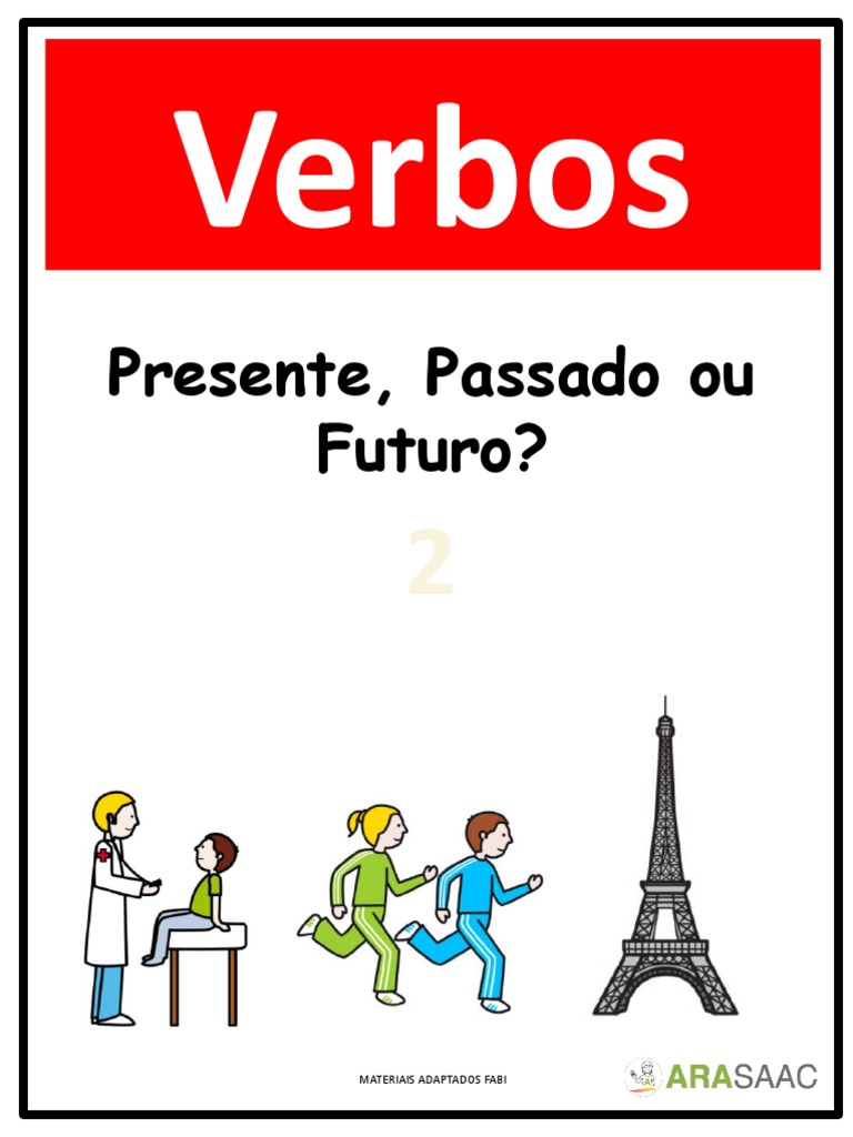 Verbos Con Pictogramas | PDF