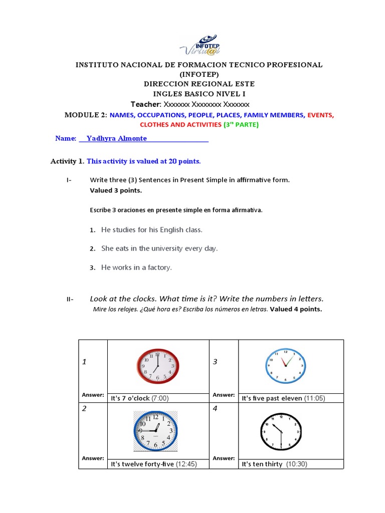 Tarea Modulo 2 TERCERA PARTE | PDF