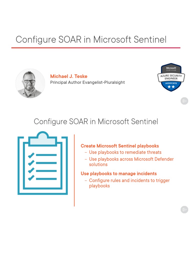 Configure Soar in Microsoft Sentinel Slides | PDF | Automation | Microsoft Configure Soar in Microsoft Sentinel Slides | PDF | Automation | Microsoft