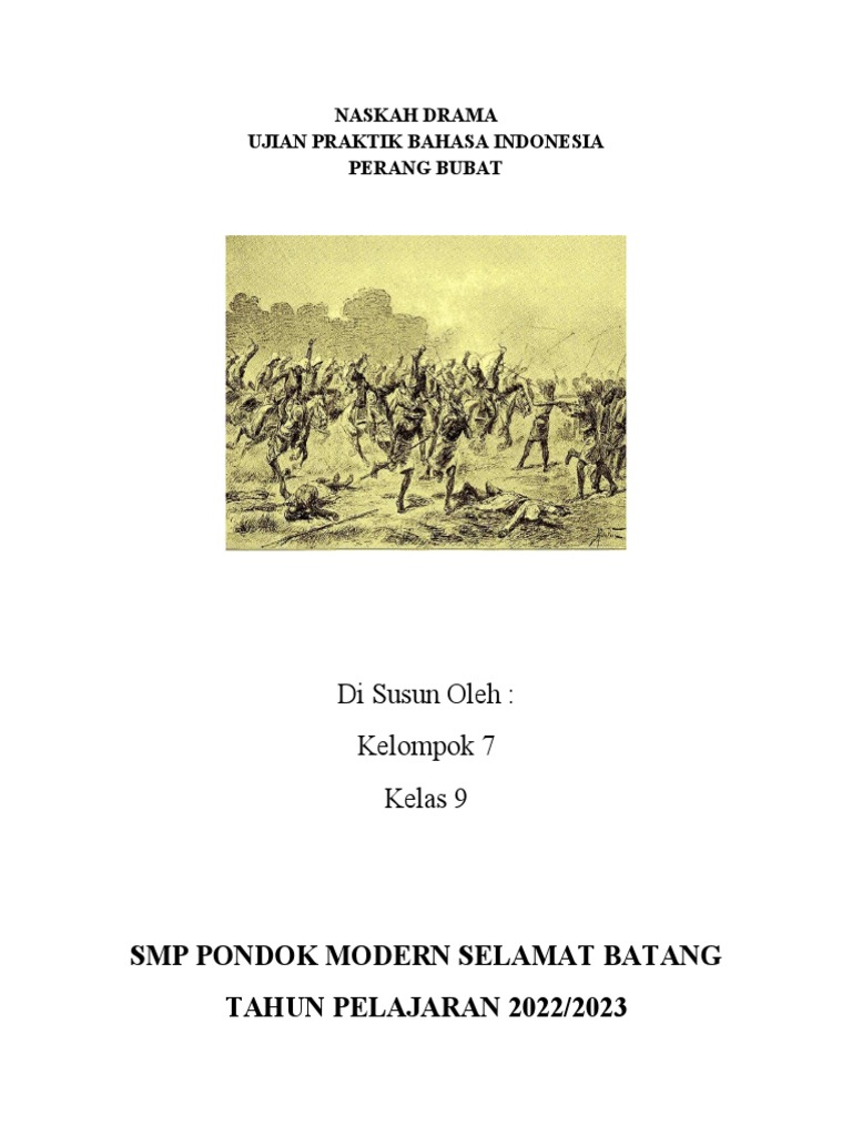 NASKAH DRAMA KEL.7.3 Juli Juandani | PDF