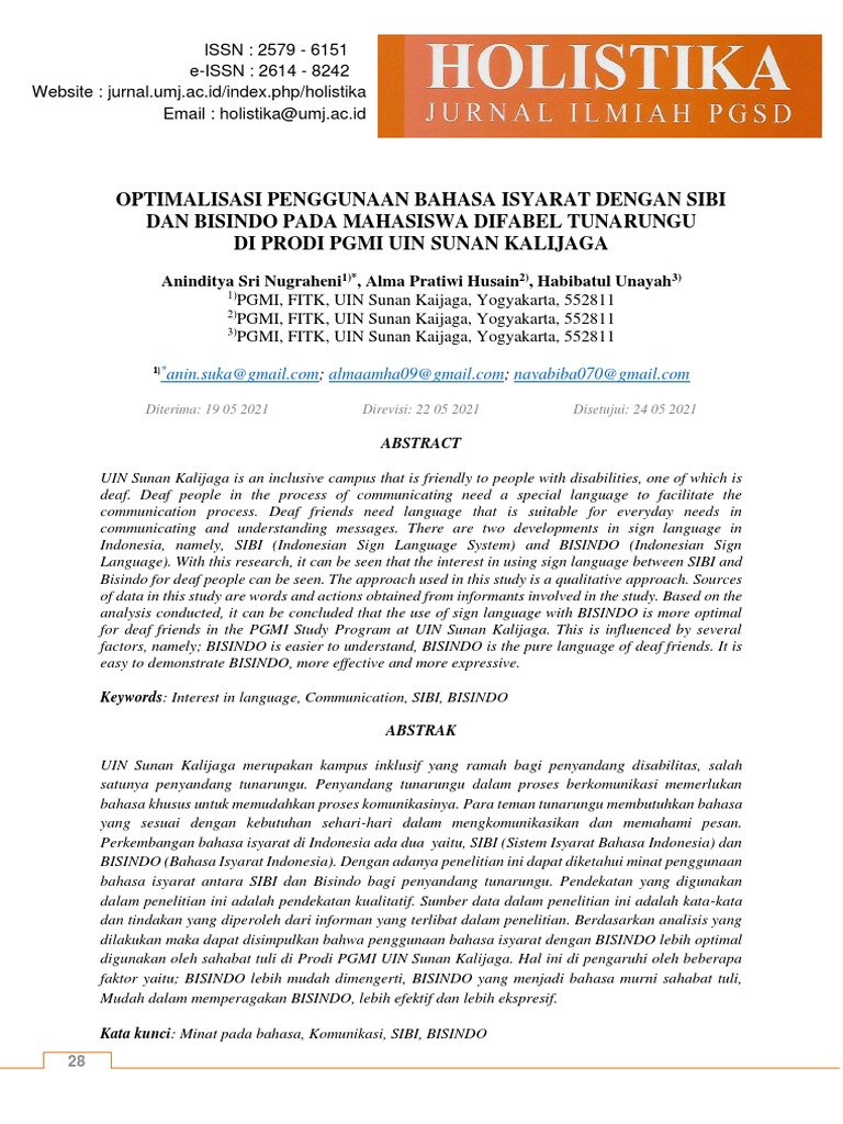 9355 24100 1 SM | PDF | Indonesian Language | Sign Language