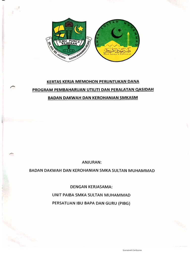 Kertas Kerja Beli Hadrah PDF | PDF