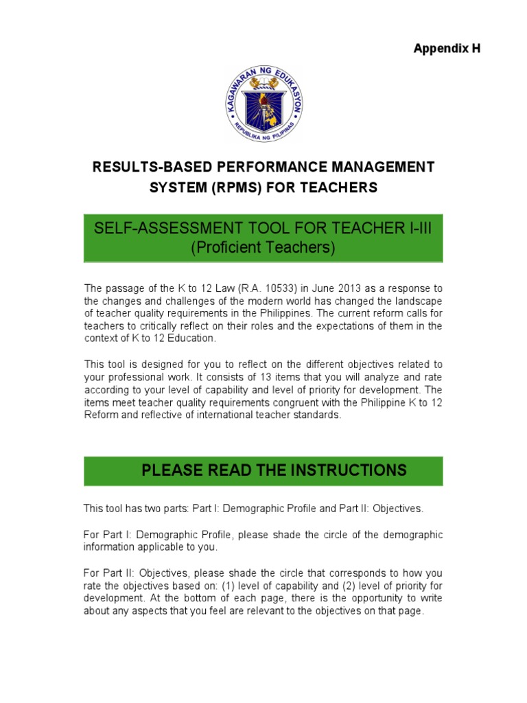 Sat RPMS Teachers MT | PDF | Learning | Curriculum